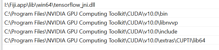 TensorFlow-GPU - ImageJ